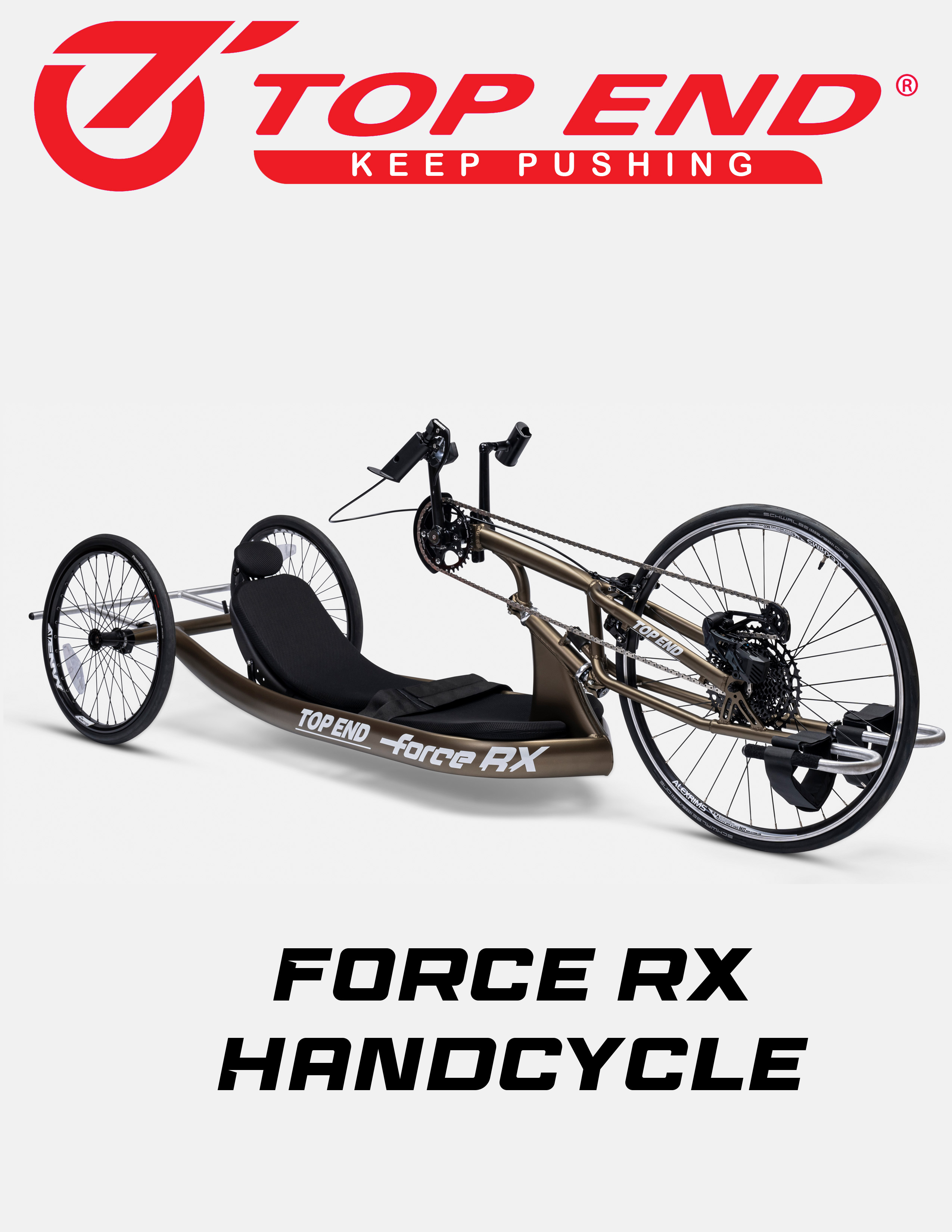 Top End Top End Force RX Handcycle - Top End Handcycles