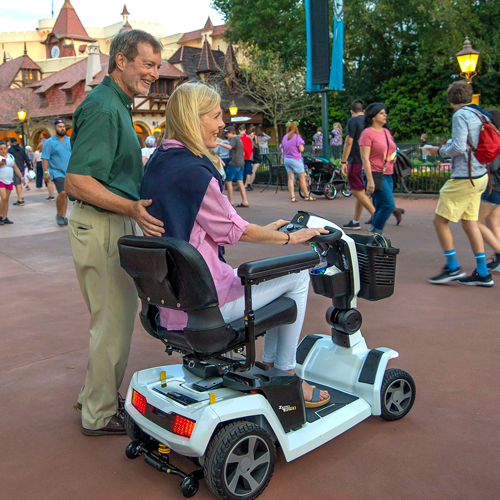 Pride Zero Turn 10 4-Wheel Mobility Scooter - SpinLife