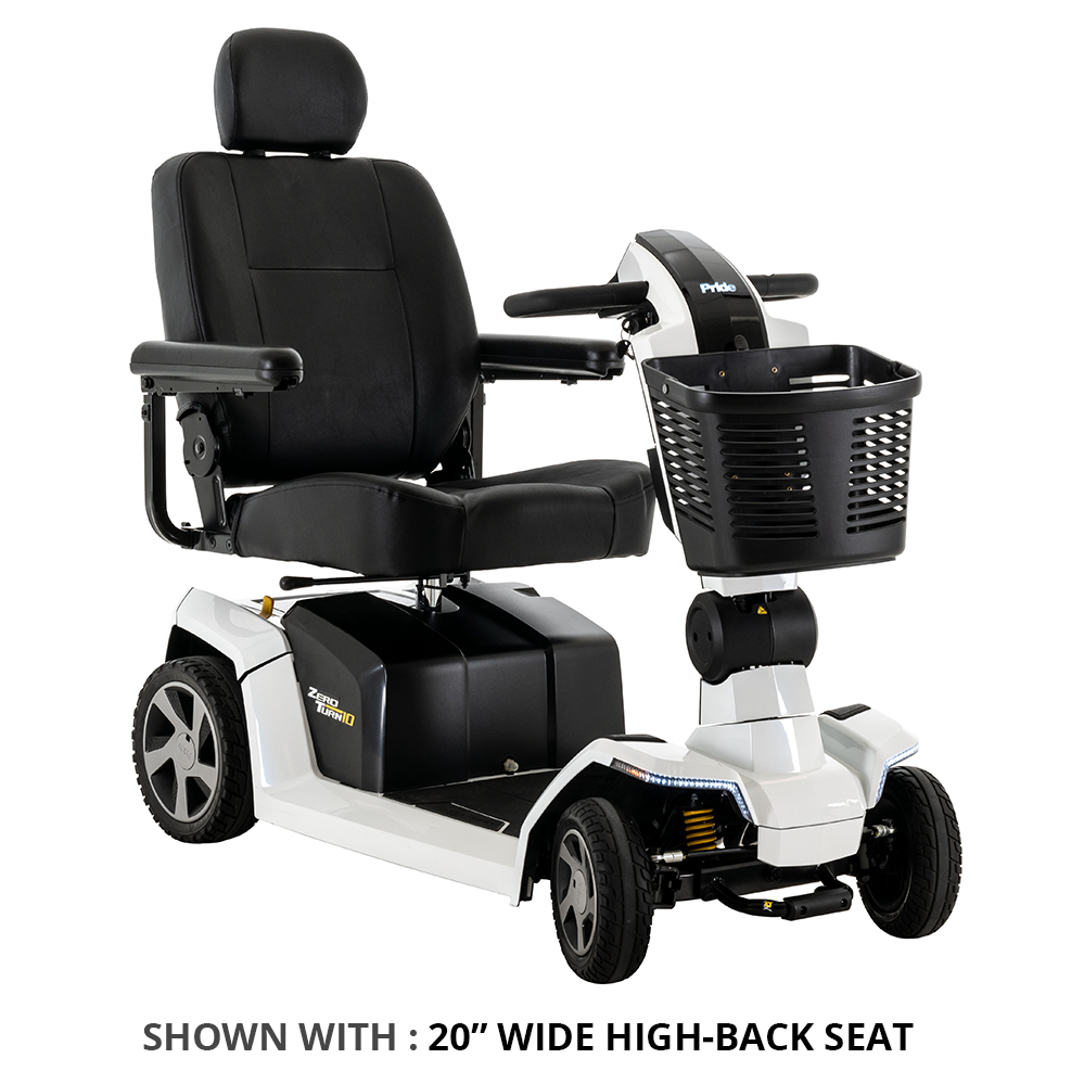 Pride Zero Turn 10 4-Wheel Mobility Scooter - SpinLife