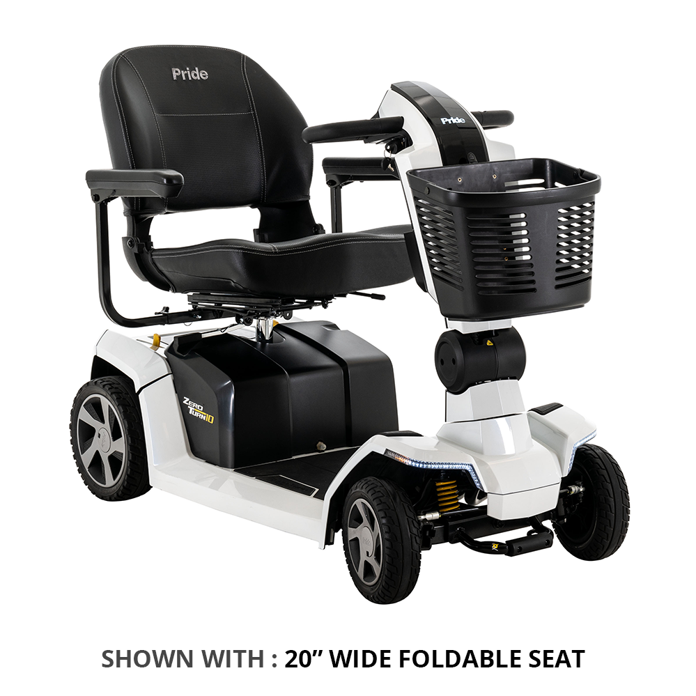 Pride Zero Turn 10 4-Wheel Mobility Scooter - SpinLife