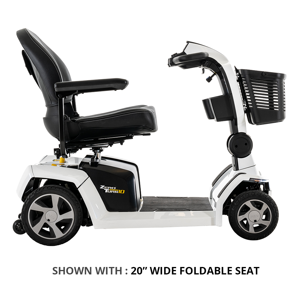 Pride Zero Turn 10 4-Wheel Mobility Scooter - SpinLife