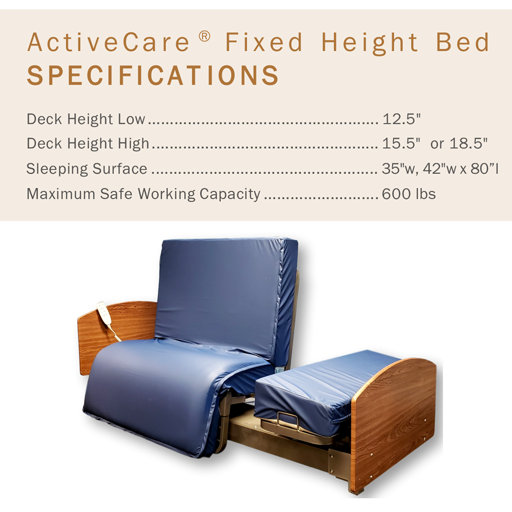 Med-Mizer ActiveCare Auto-Pivot Bed - Med-Mizer Deluxe Homecare Beds