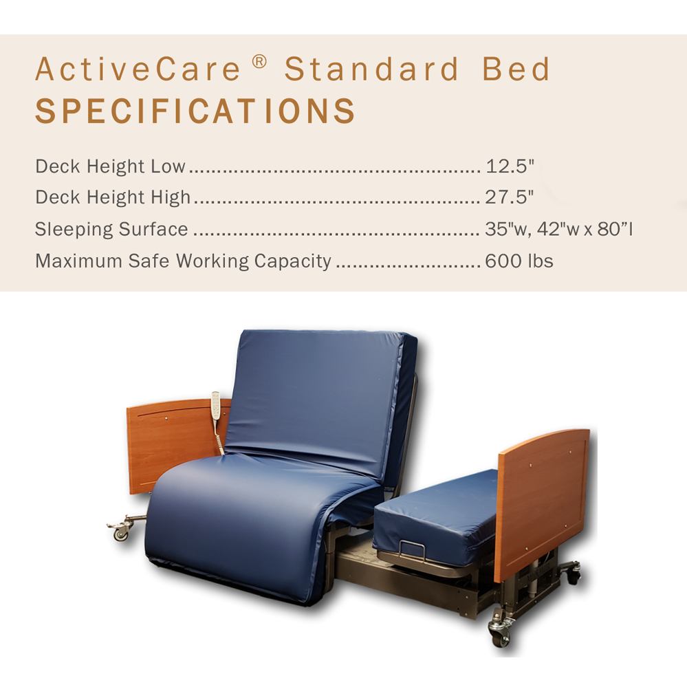 Med-Mizer ActiveCare Auto-Pivot Bed - Med-Mizer Deluxe Homecare Beds