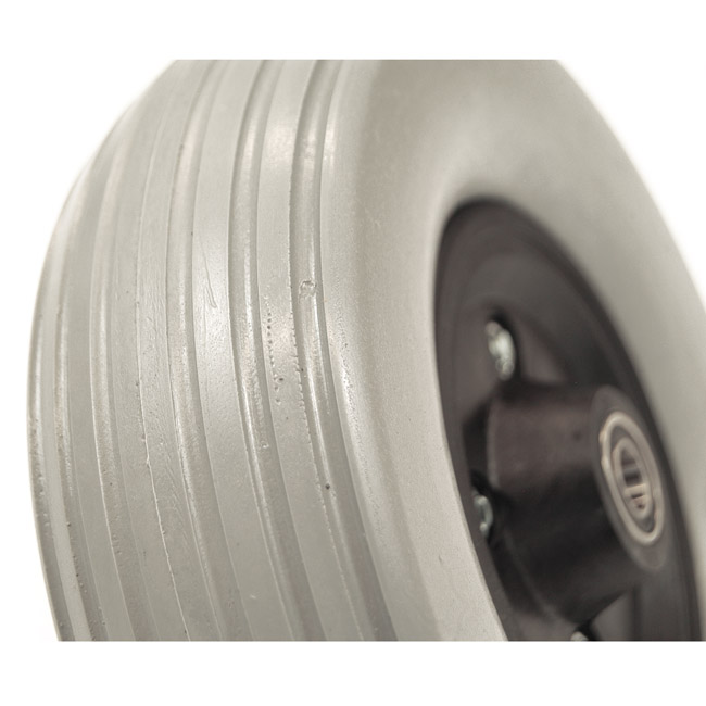 Invacare 8" Gray Semi-Pneumatic Front Wheel Assembly for Invacare 400 ...